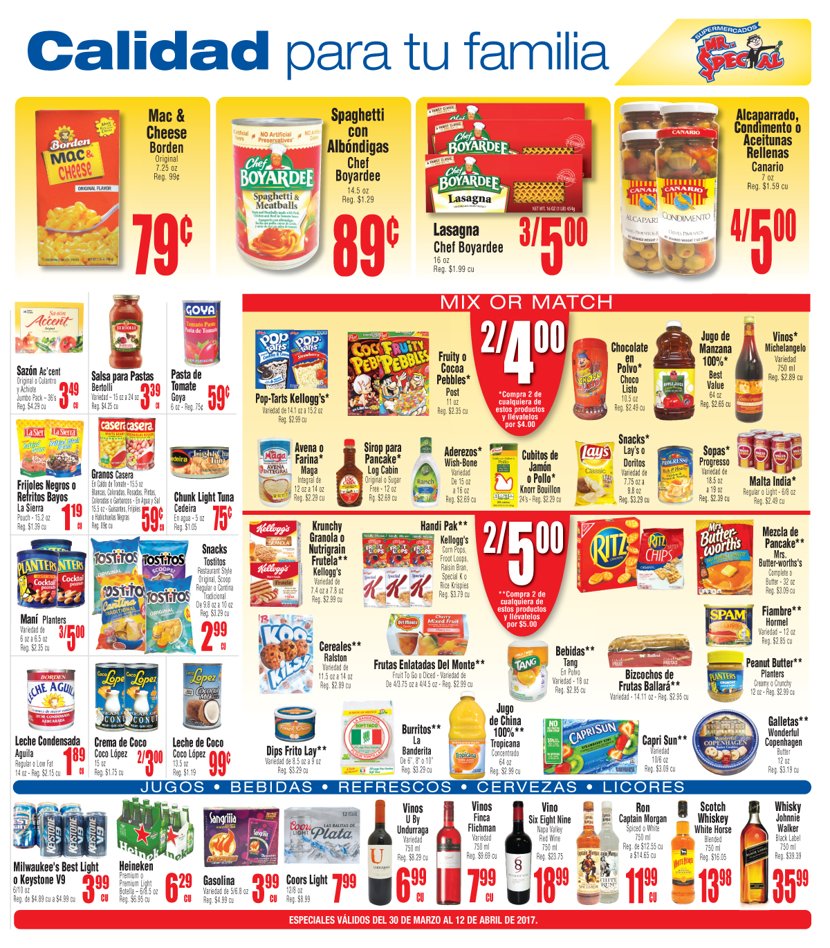 Supermercados Mr. Special- Shoppers