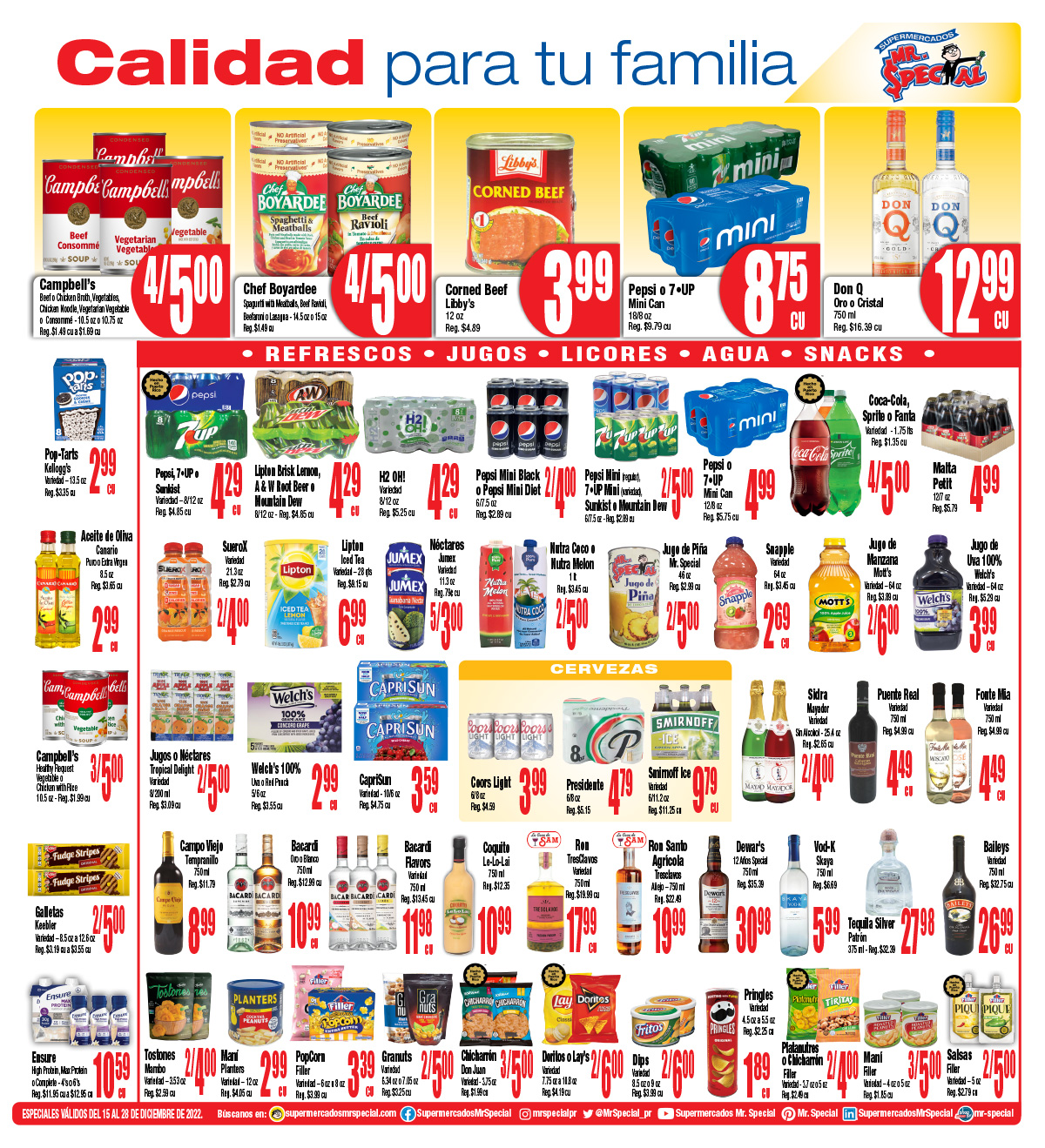 Shoppers|Supermercados Mr. Special