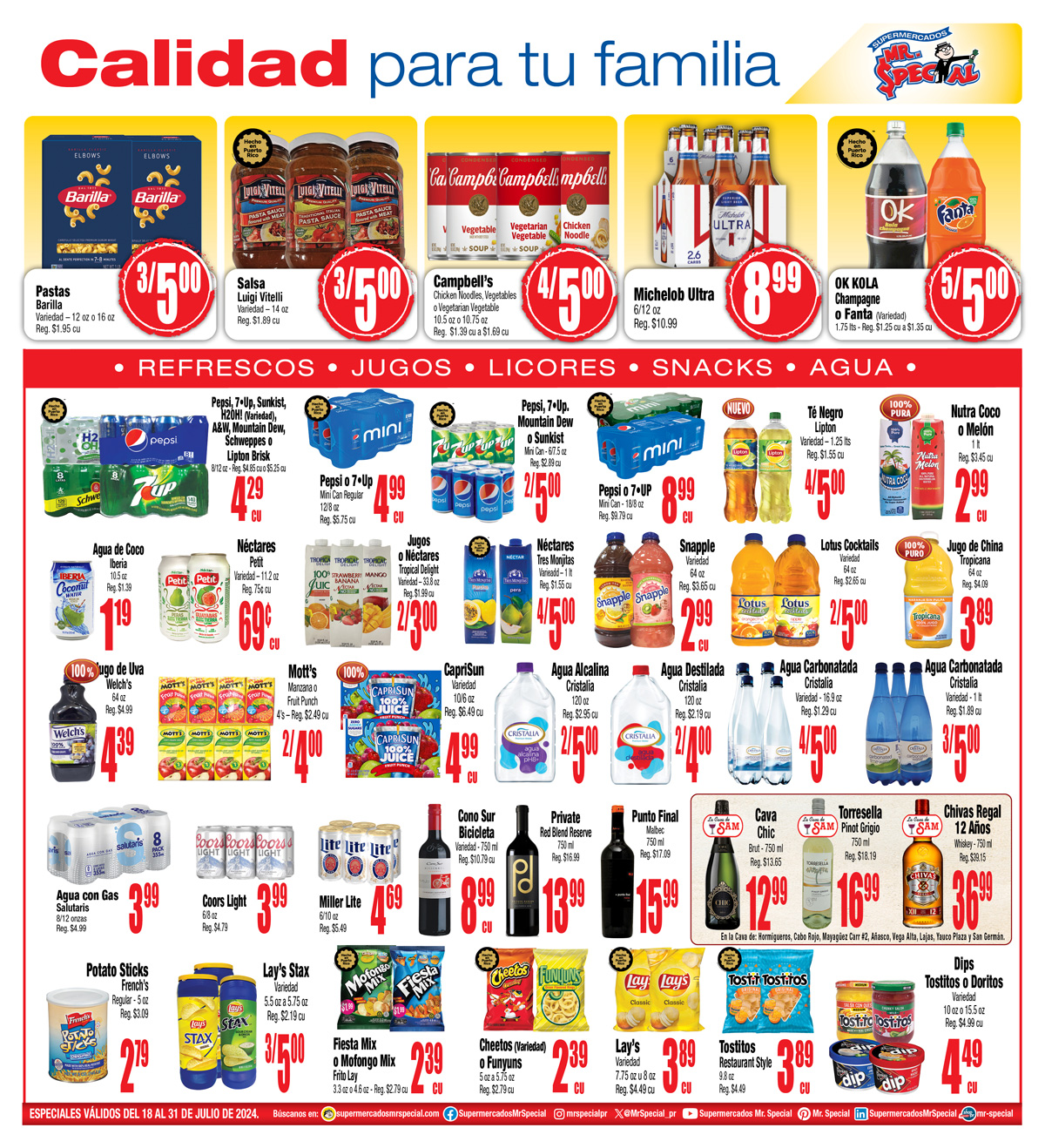 Shoppers|Supermercados Mr. Special